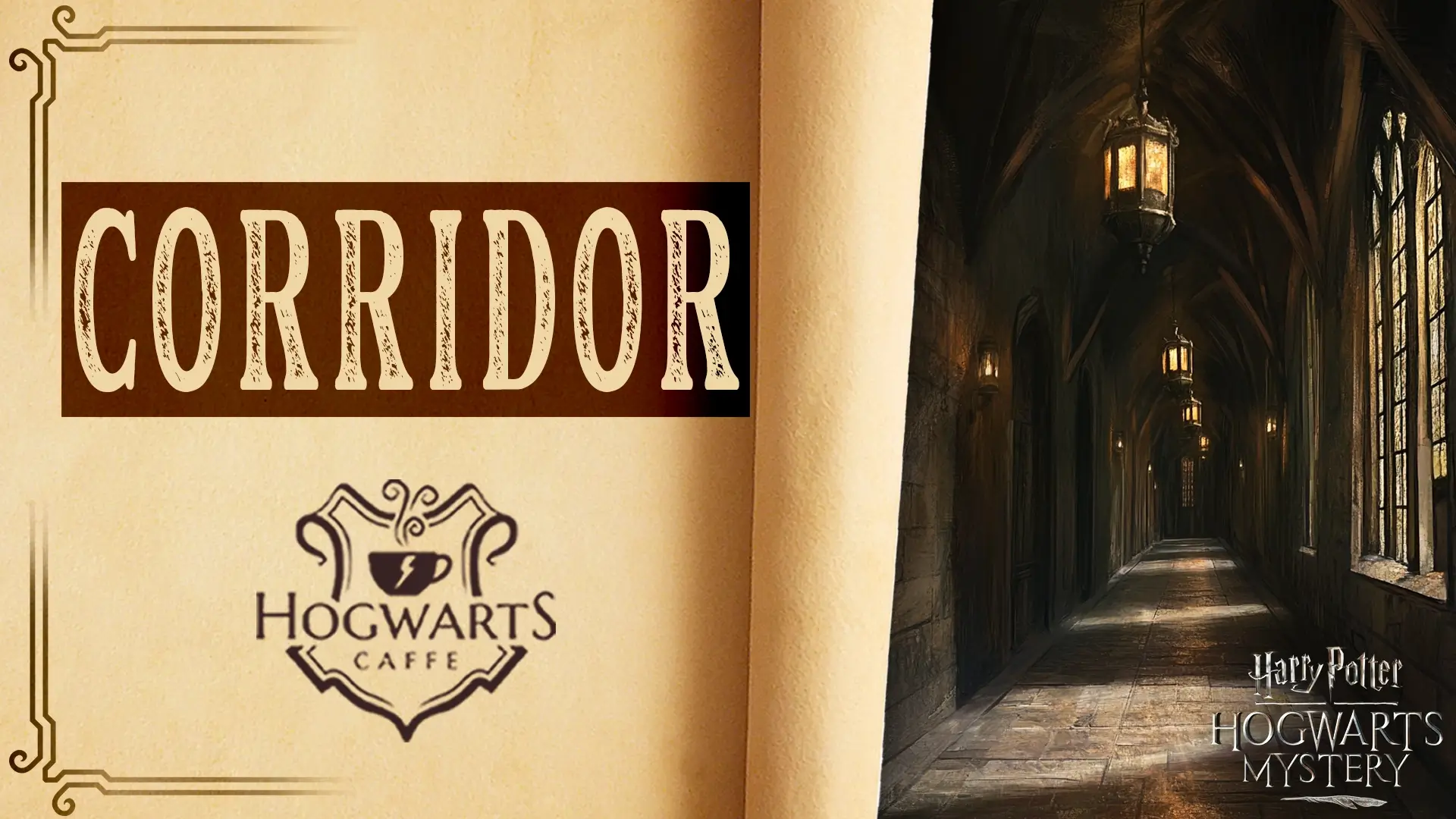 Corridor: The Paths That Knew All Secrets (And Sold None) | Hogwarts Cafe