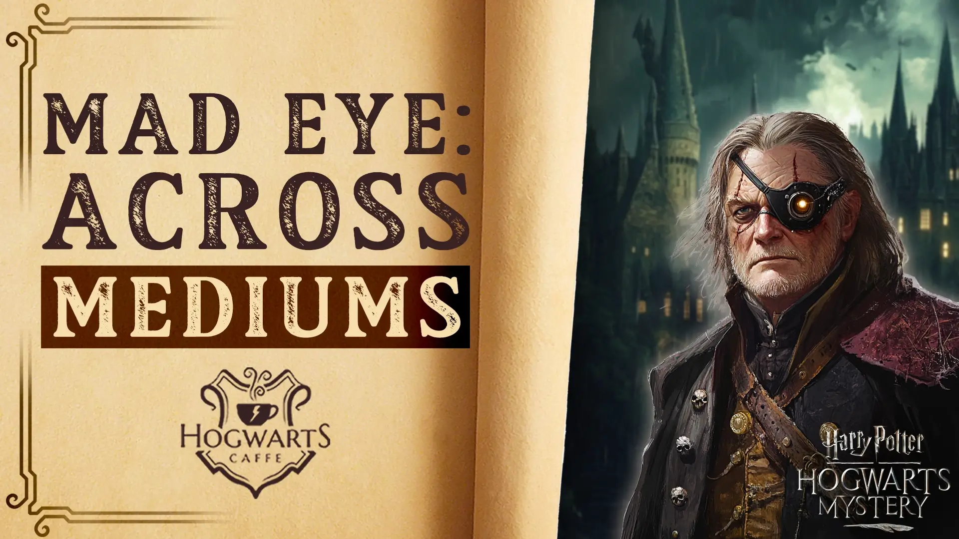 Mad-Eye Moody: A Symbol of Vigilance Across Mediums | Hogwarts Cafe